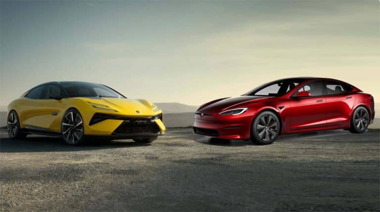 Duel : la nouvelle Lotus Emeya face à la Tesla S Plaid